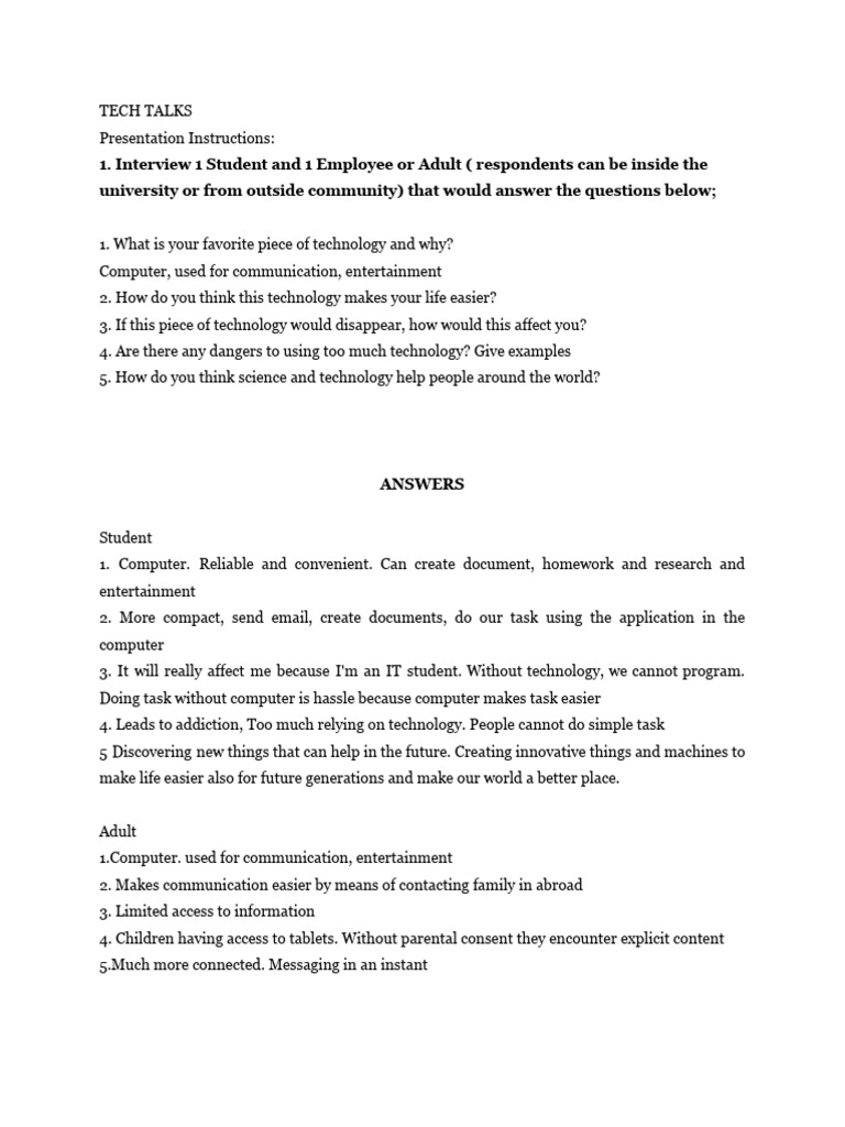 STS-INTERVIEW_SCRIPT-1 | PDF | Communication | Human Communication