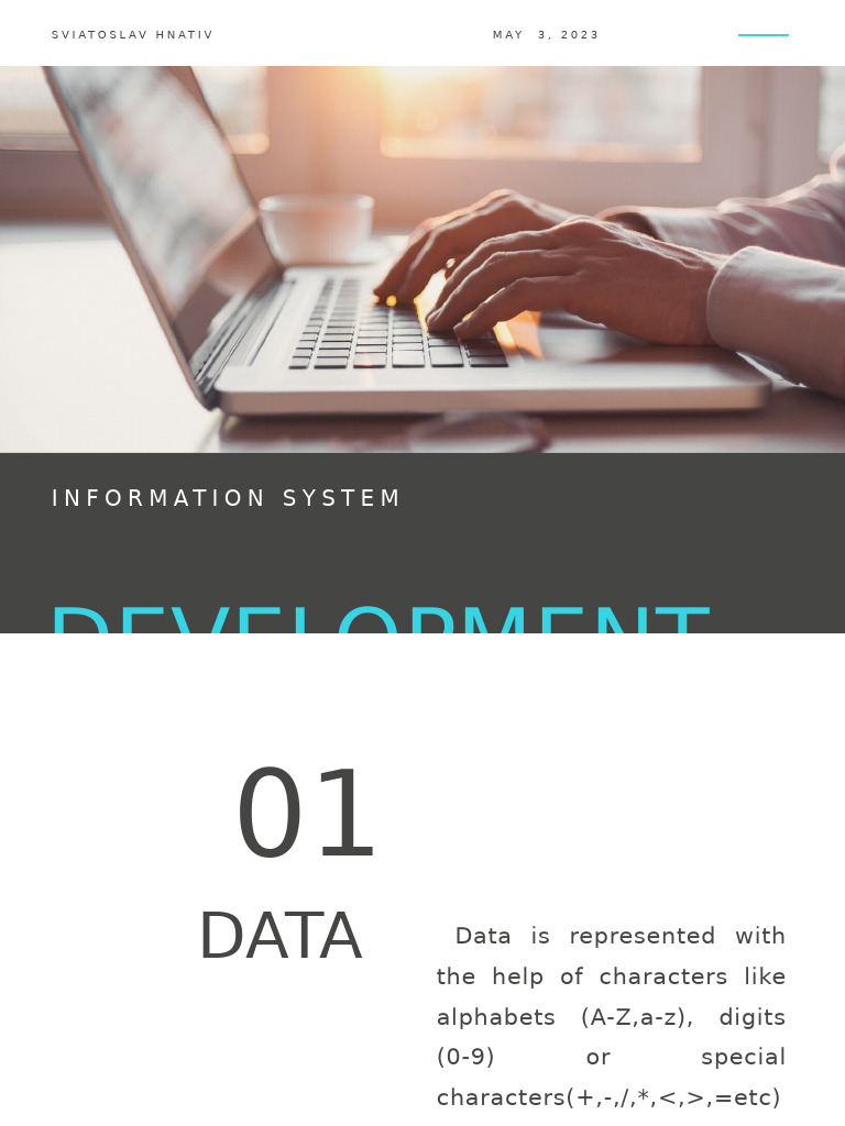 Eng Information System Development | PDF | Artificial Intelligence | Intelligence (AI) & Semantics