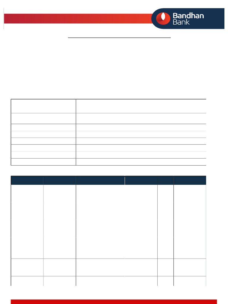 Bandhan Bank Statement | PDF | E Commerce | Services (Economics)