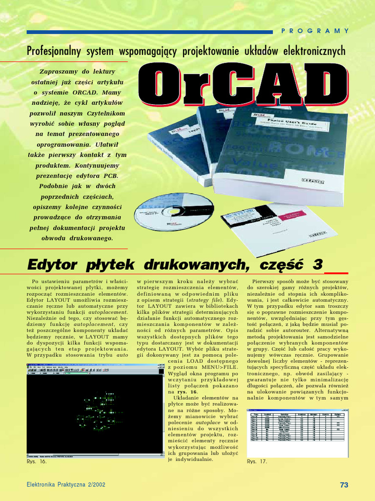 OrCAD - Profesjonalny System Wspomagający Projektowanie Układów ...