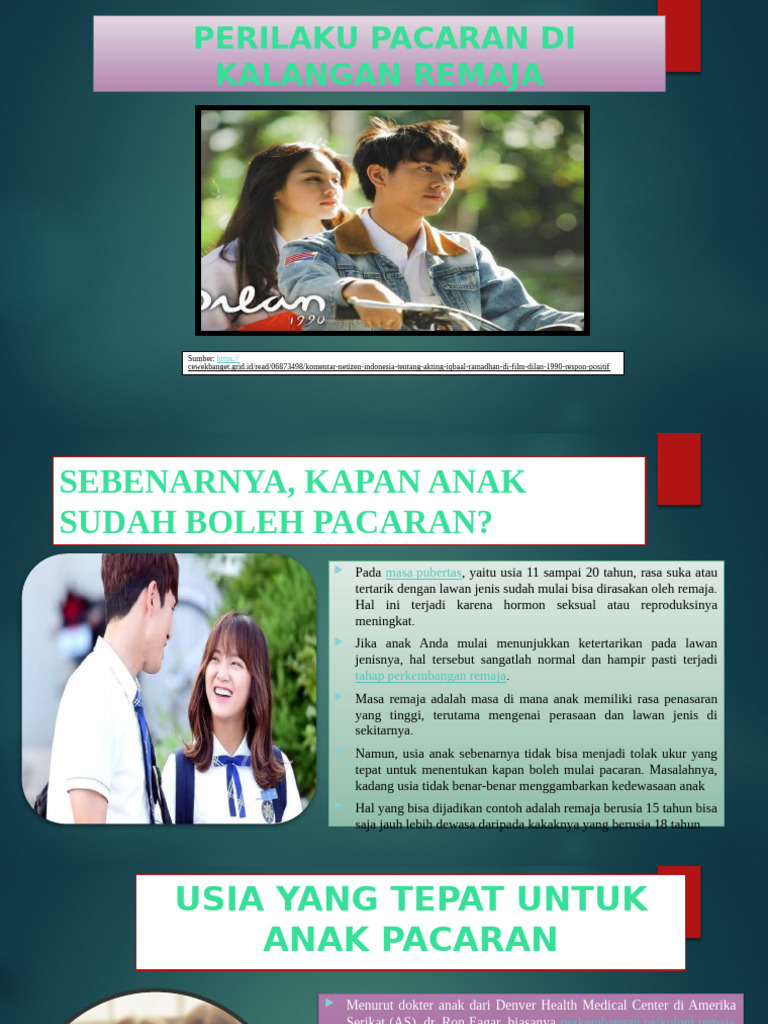 Perilaku Pacaran Di Kalangan Remaja | PDF