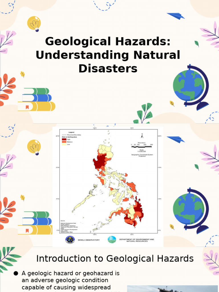 Geological Hazards Landslides and Sinkholes | PDF | Landslide | Natural ...