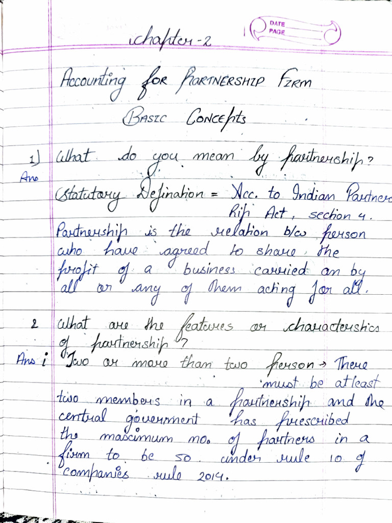 Accounts Notes | PDF