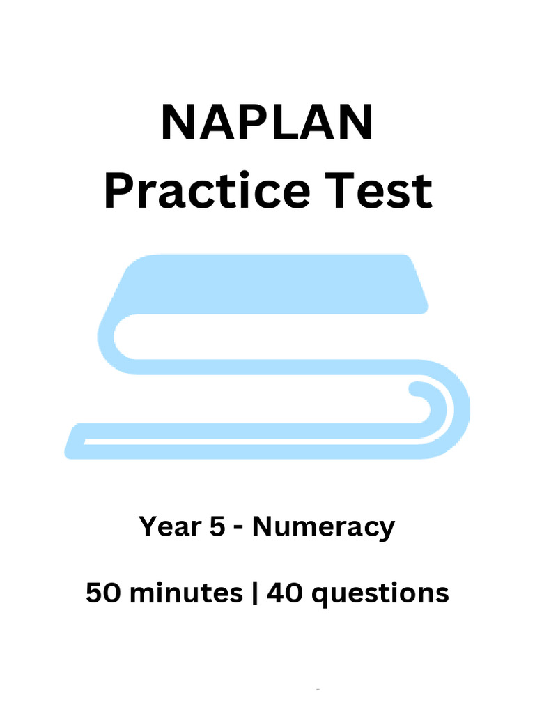 IN_5_NAPLAN_Final_Test_Numeracy_Year_5 | PDF | Shape | Car