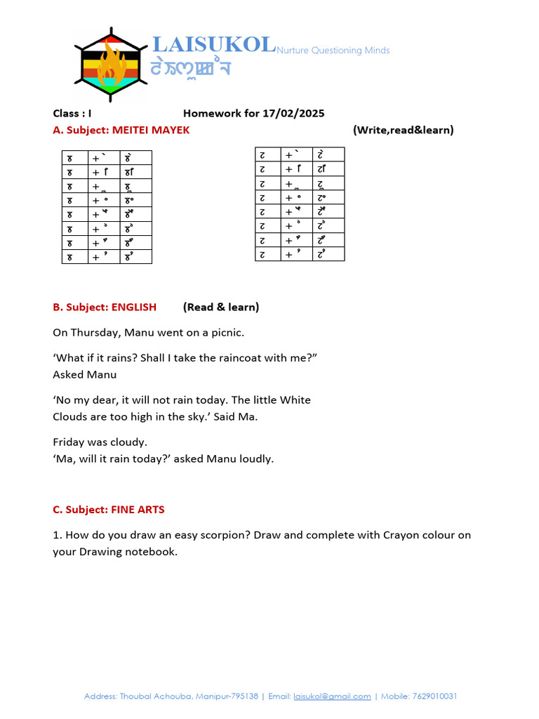 Class 1 Final Homework-2 | PDF