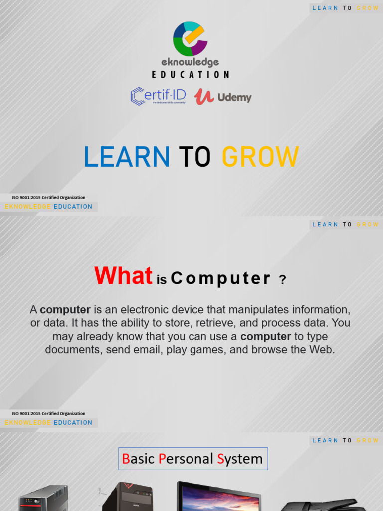 Fundamental+ What+is+Computer | PDF