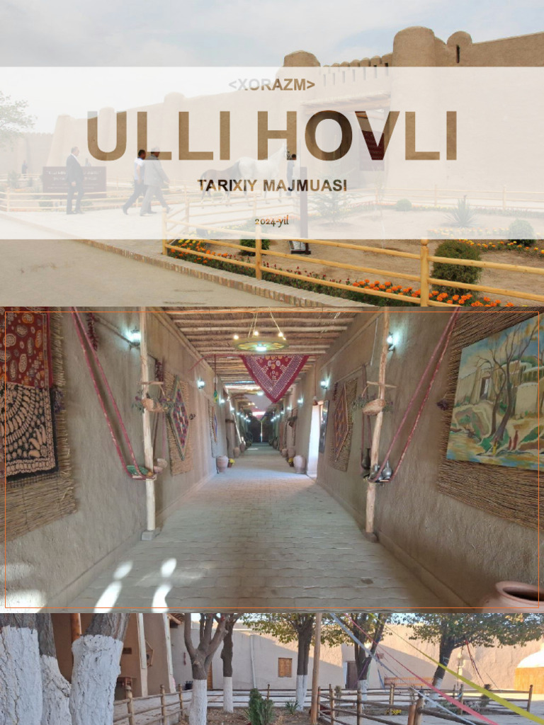 Ulli-Hovli Haqida Rasmli Ma'Lumotlar Auto+Slide | PDF