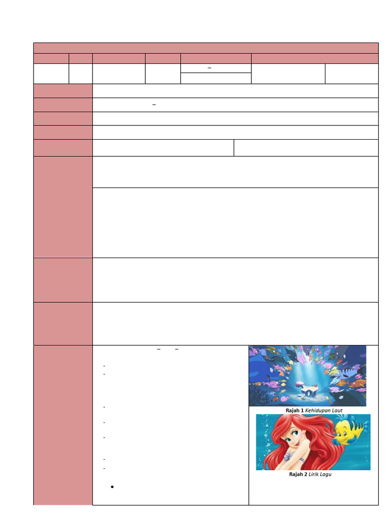 Template RPH Siap Print | PDF