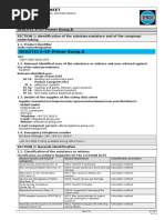 Dr. Beckmann Carpet Stain Remover SDS | PDF | Occupational Safety And ...