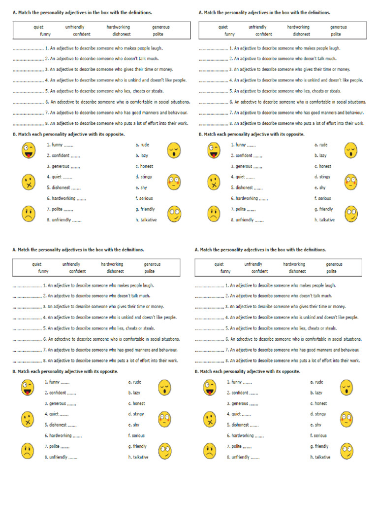 4ms Personality Features | PDF