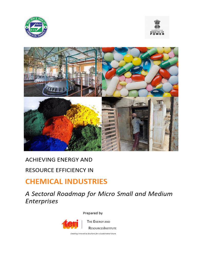 Sectoral Roadmap For MSME (Chemical Industries) | PDF | Small And Medium Sized Enterprises ...