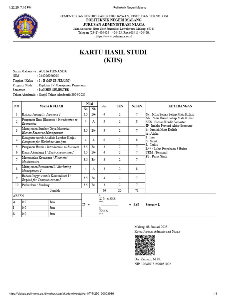 KHS Nanda | PDF