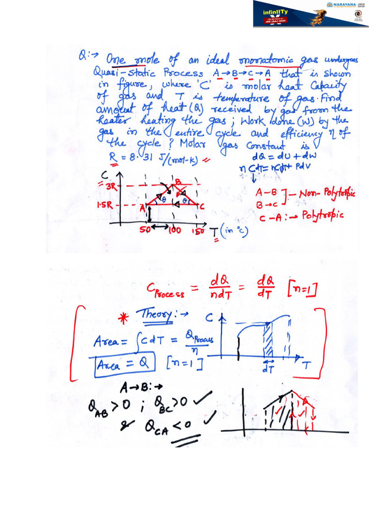 Heat n Thermo 1 -Nitin Sinha Sir notes | PDF