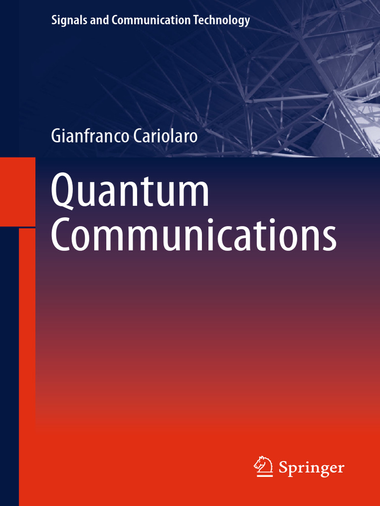 Quantum Communication | PDF | Electromagnetic Radiation | Photon