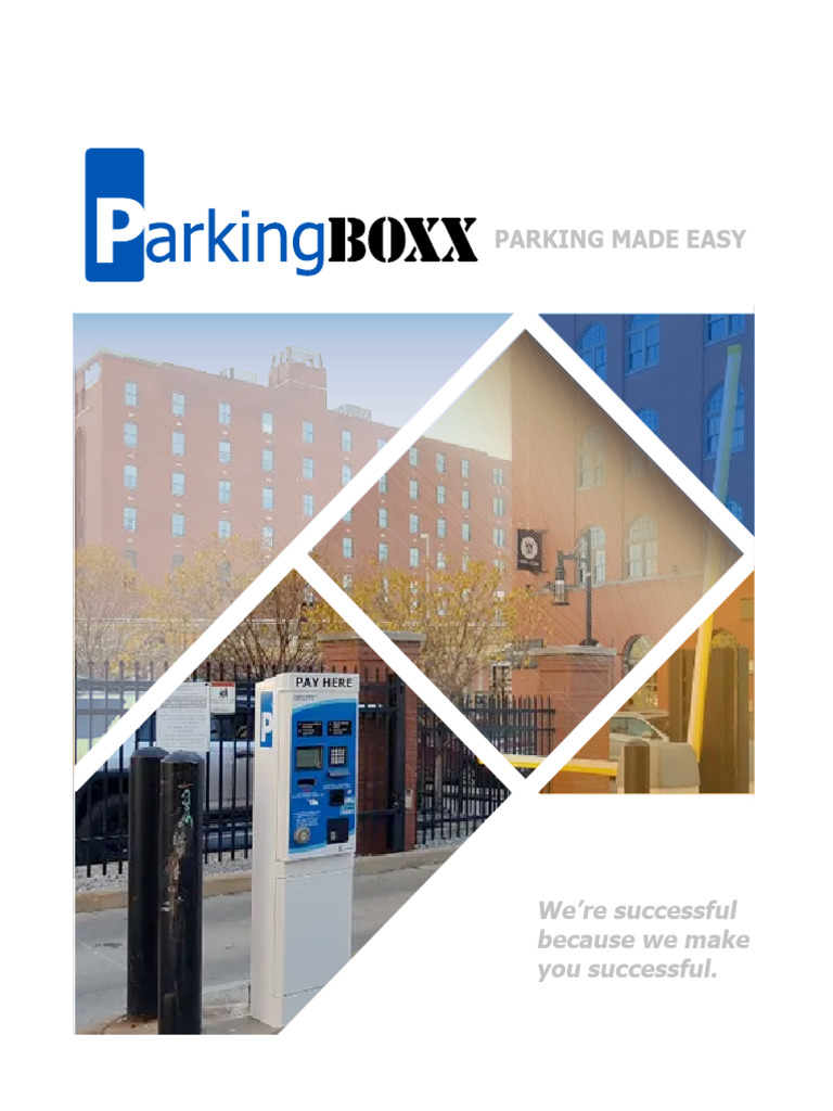 Parking BOXX Mini Catalog 2021 v4 | PDF | Radio Frequency Identification | Access Control