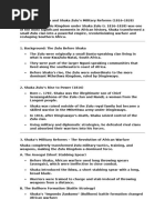 The Zulu State Under Tshaka | PDF | Zulu Kingdom