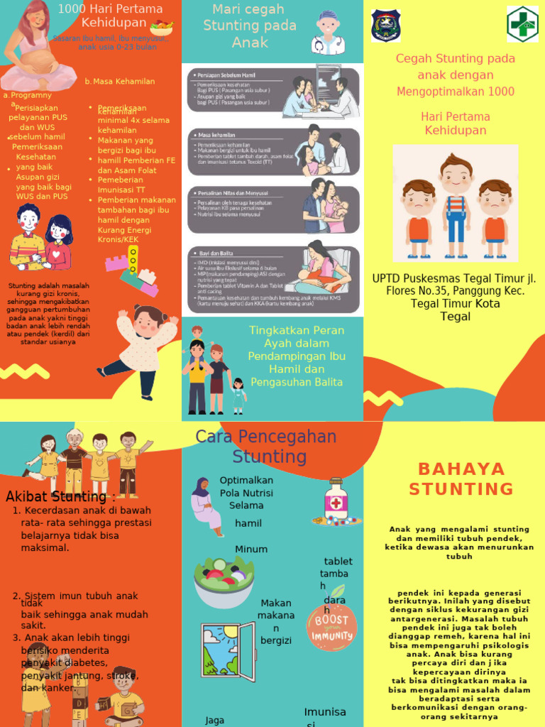 Leaflet Stunting | PDF