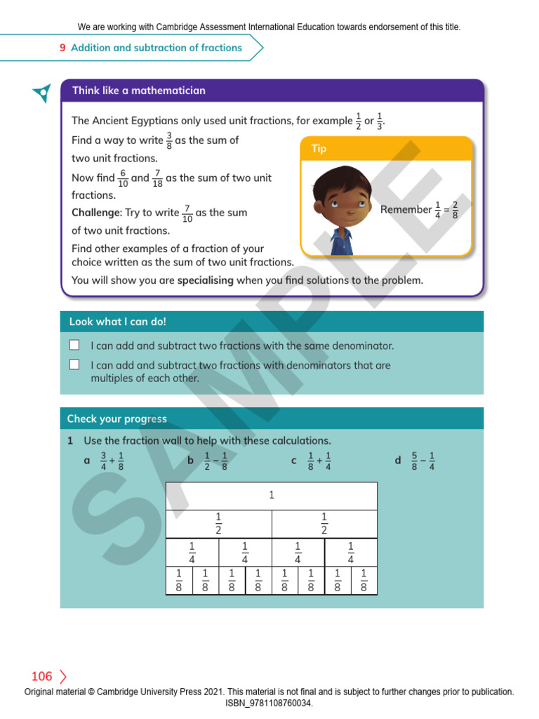 Checkprogress | PDF | Division (Mathematics) | Numbers