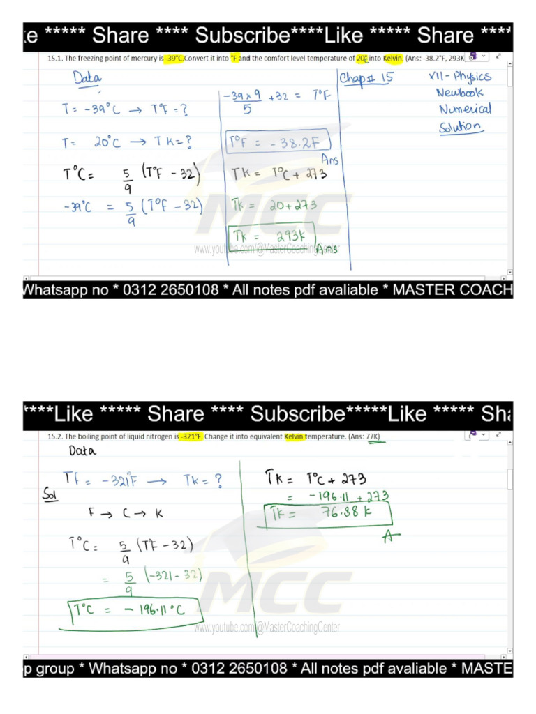 Xii Physics Numerical Chapter 15,16,17 | PDF