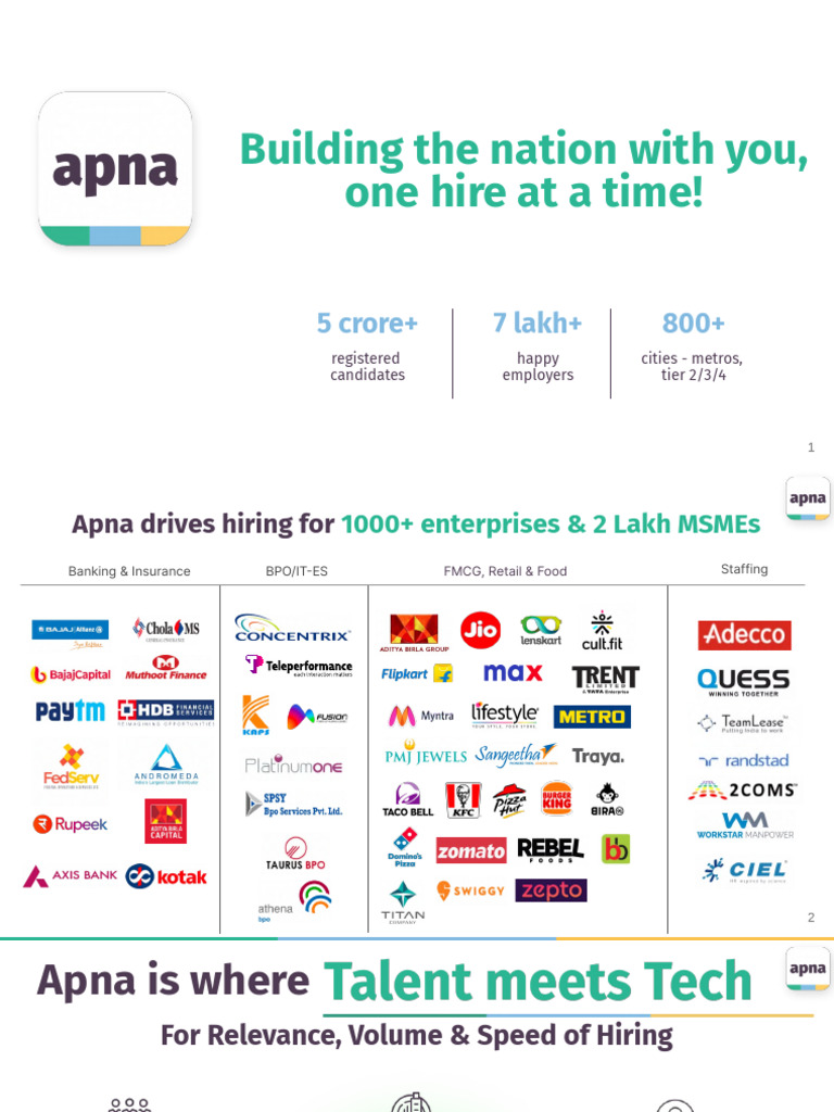 Apna Introductory Deck_MSME Master (1) | PDF | Computing | Business