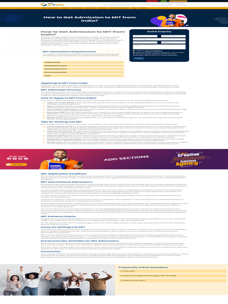 How to Get Admission to MIT from India_ - AGSD - Your Gateway to Abroad ...