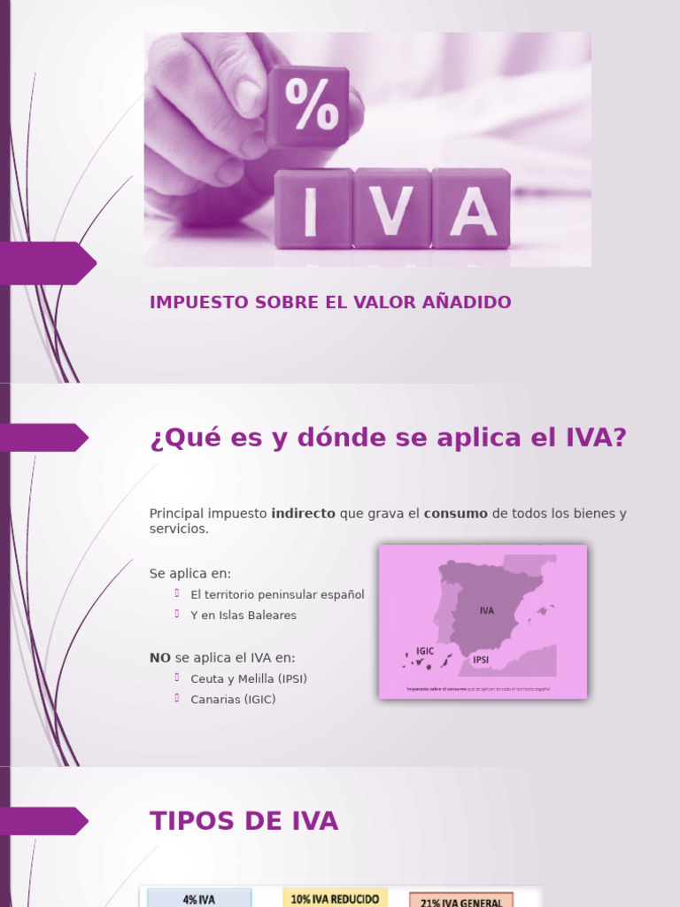 Guía Completa sobre el IVA en España | PDF | Impuesto al valor agregado ...