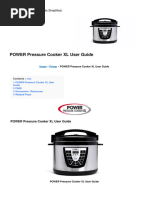 Cooks Essentials 99700 Pressure Cooker Manual | PDF | Pressure Cooking