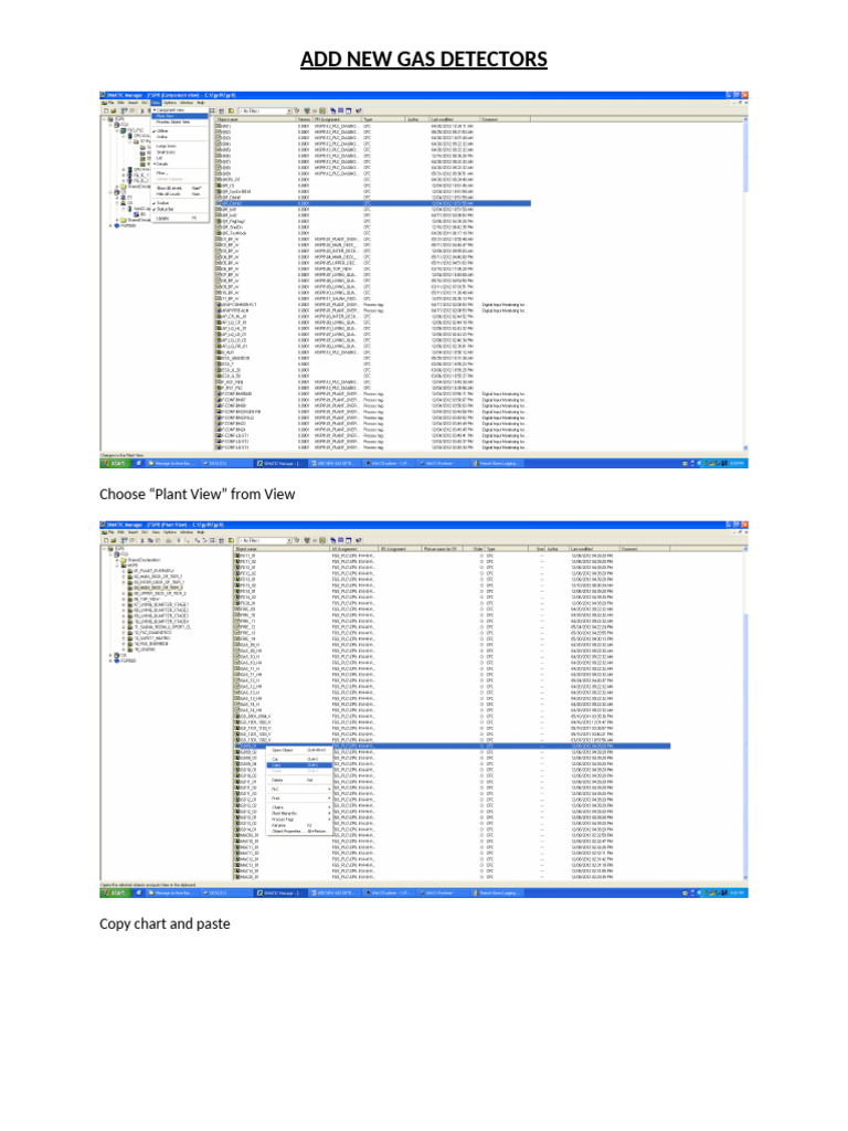 Pcs7 - Add New Gas Detectors | PDF