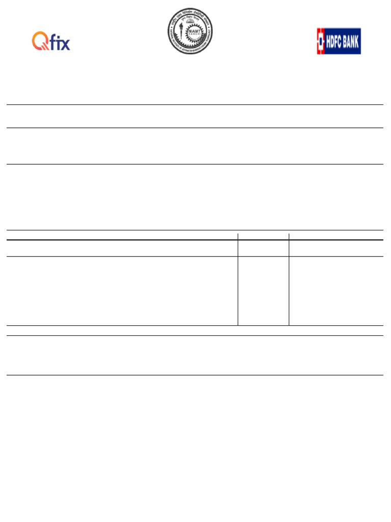 B.Tech MME Fee Receipt 2024-25 | PDF