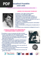 Actividad Lectura Rosalind Franklin 7-8-9 | PDF | Adn