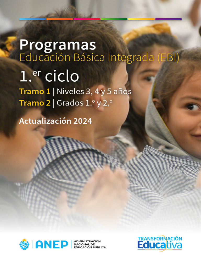 Compilación Programas 1er Ciclo - 2024 | PDF | Pensamiento | Aprendizaje