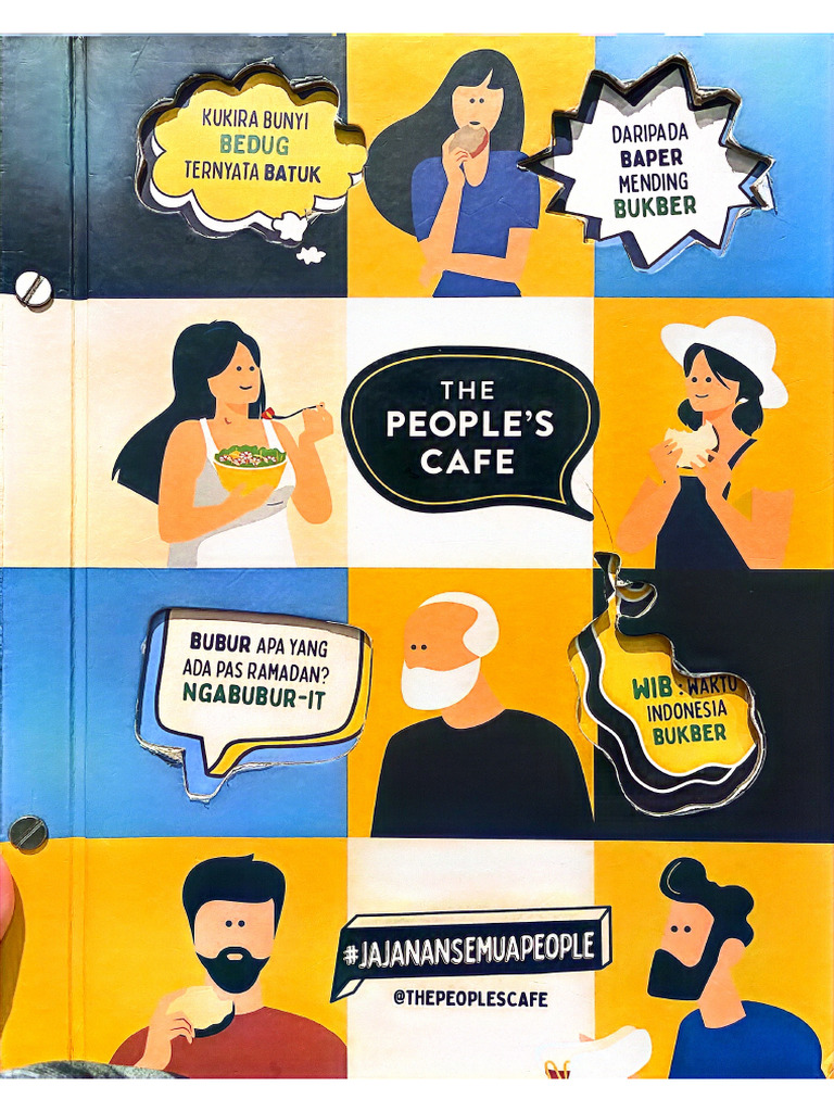 Menu the People's Cafe Blok M Plaza | PDF