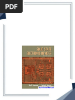 Solid State Electronic Devices 7th Edition Streetman Solutions Manual 1 | PDF | Teaching Methods ...