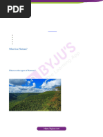 Major Plateaus of India Explained | PDF