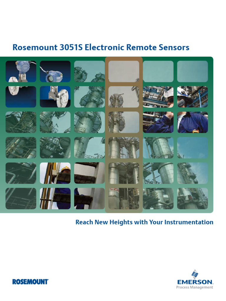 Flyer Rosemount 3051s Electronic Remote Sensors en 88172 | PDF ...