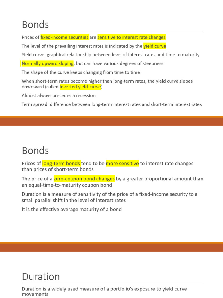 Understanding Bond Duration and Convexity | PDF | Bonds (Finance ...