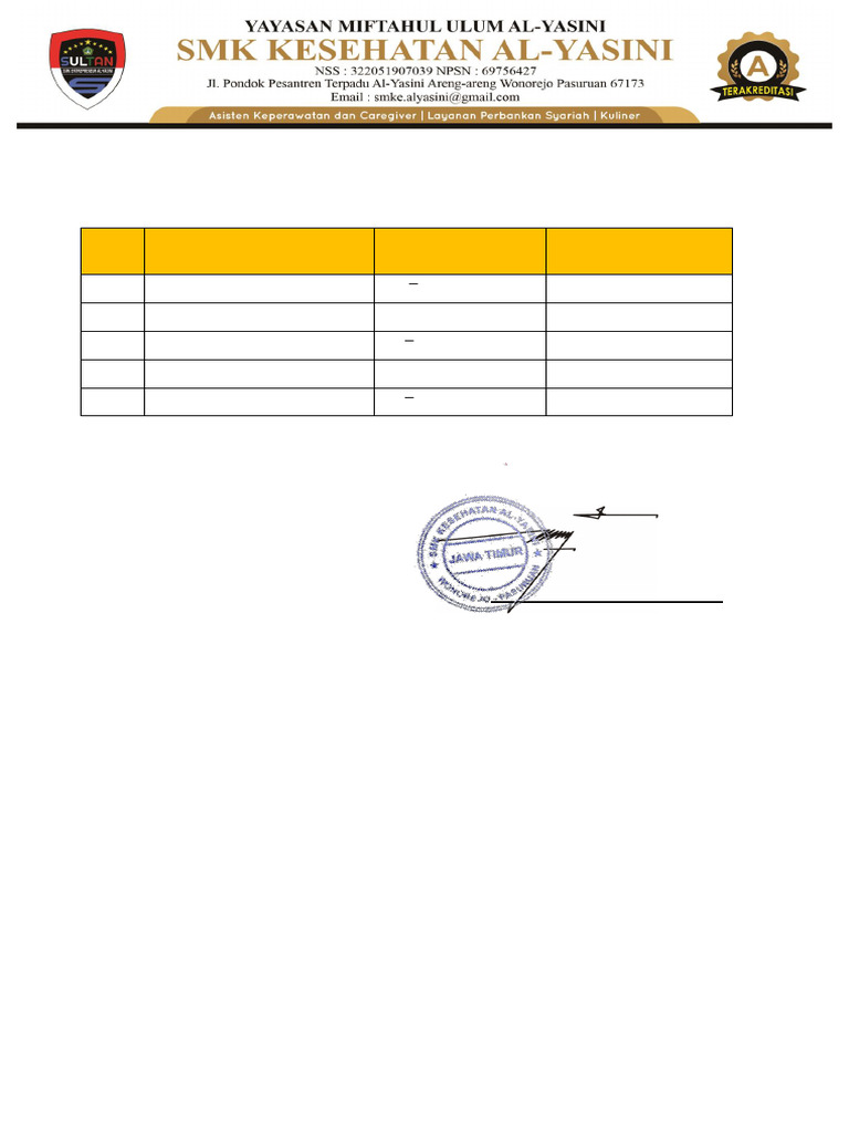 Rundown USK 2025 | PDF
