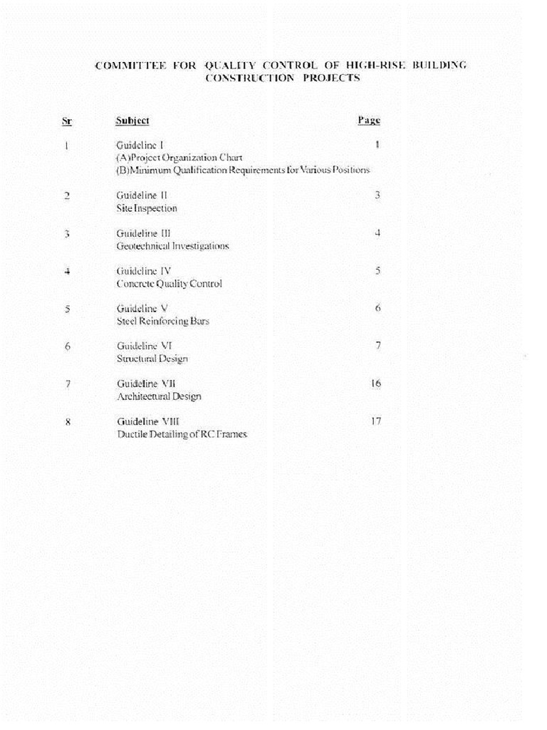 CQHP Construction | PDF