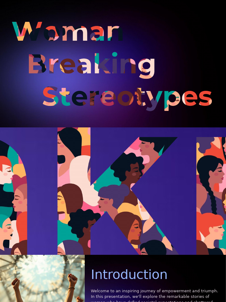 Women Empowerment: Breaking Stereotypes | PDF | Leadership