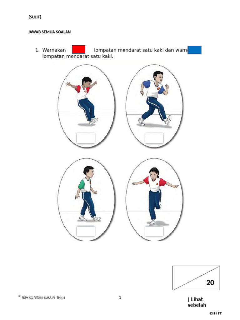 Soalan Periksa PJ BP4 | PDF