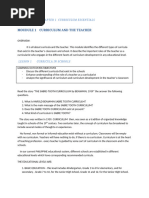 Types of Curriculum Explained | PDF | Curriculum | Cognition