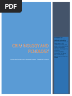 CSS 2026 Criminology Syllabus | PDF