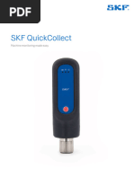 SKF QuickCollect Sensor - Manual | PDF | Bearing (Mechanical) | Mobile App