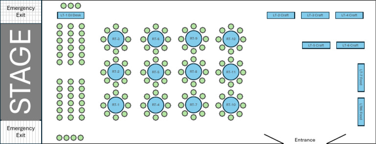 Hall Layout JoD24 | PDF