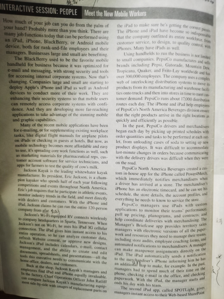 Ch01-Case Study - Meet The New Mobile Workers | PDF