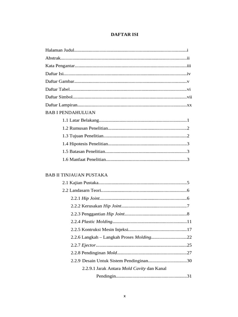 Daftar Isi | PDF