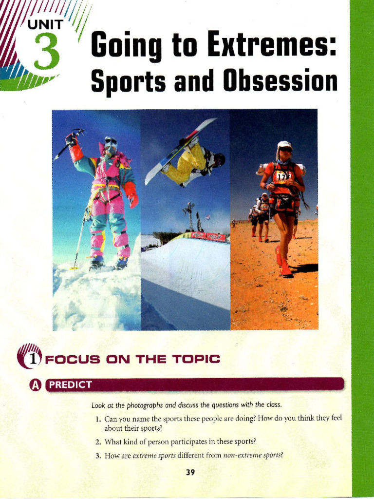 Unit 3 Going To Extremes | PDF