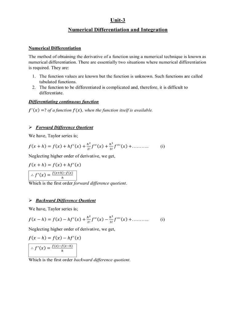 NM Unit 3 D and I | PDF