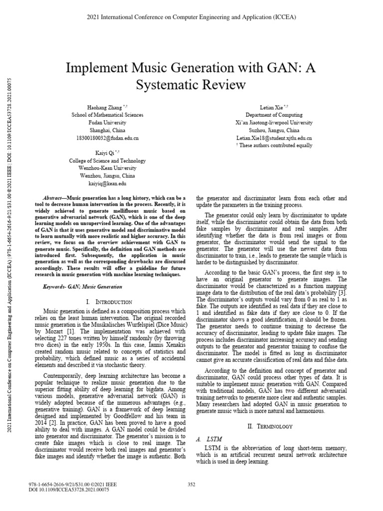 Music Generation With NLP-6 | PDF