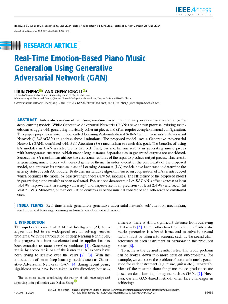 Music Generation With NLP-4 | PDF | Deep Learning | Artificial Intelligence